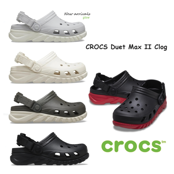 CROCS Duet Max II Clog ตัวเด็ด ออกใหม่ รองเท้า คร็อคส์ แท้ รุ่นฮิต ได้ ...