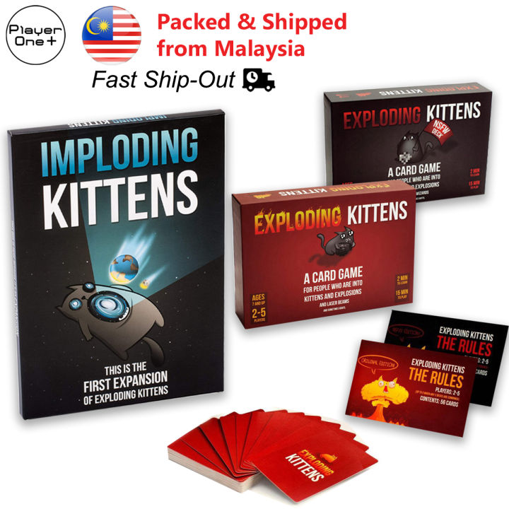 Exploding Kittens NSFW Imploding Streaking Kittens Expansion Pack Party ... Exploding Kittens NSFW Imploding Streaking Kittens Expansion Pack Party ...