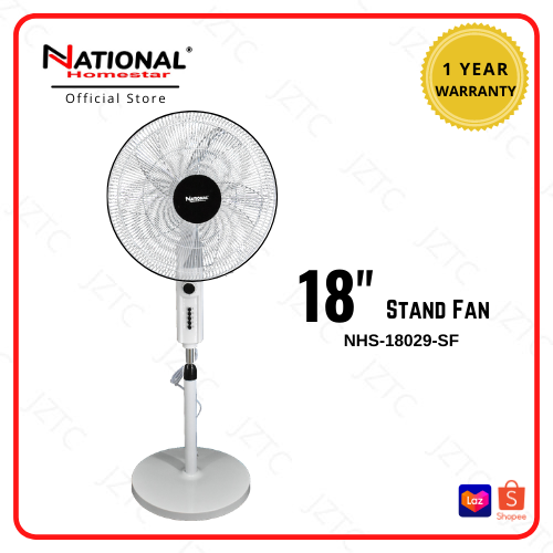 National Homestar 18-inch Stand Fan (NHS-18029-SF) | Lazada PH