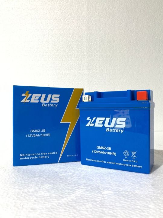 Aki Motor Yamaha Mio Sporty GM5Z3B zeus Accu Kering MF | Lazada Indonesia