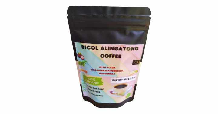 Bicol Alingatong Coffee with Black Rice, Corn, Mangosteen, Malunggay ...