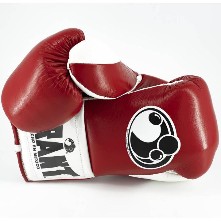 Găng tay Boxing GRANT AUTHENTIC Pro Fight Gloves Red/White ORTHOPEDIC ...