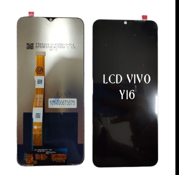 LCD VIVO Y16 / Y02S FULLSET TOUCHSCREEN BLACK ORIGINAL | Lazada Indonesia