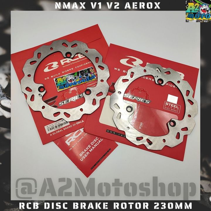 RCB Disc Rotor Nmax V2 V1 Aerox Front and Rear Brake E Series | Lazada PH