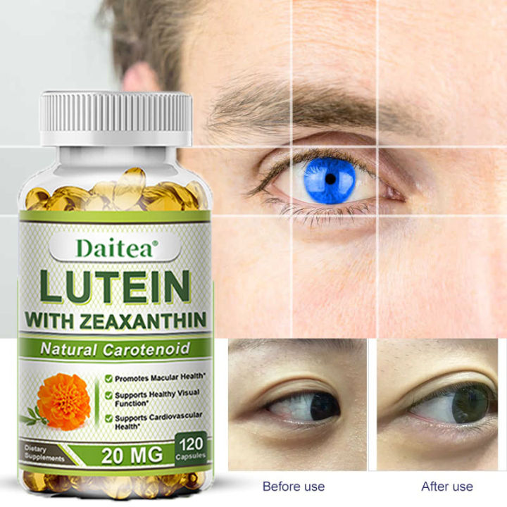 Vitamin Mata Ekstrak Lutein & Zeaxanthin - Mendukung kelelahan mata ...