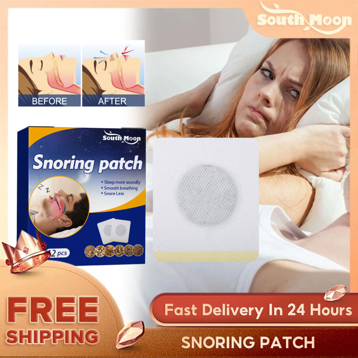 South Moon Snore Patch ใช้สำหรับหยุดกรน ปรับปรุงการหายใจขณะนอนหลับ ปรับ ...