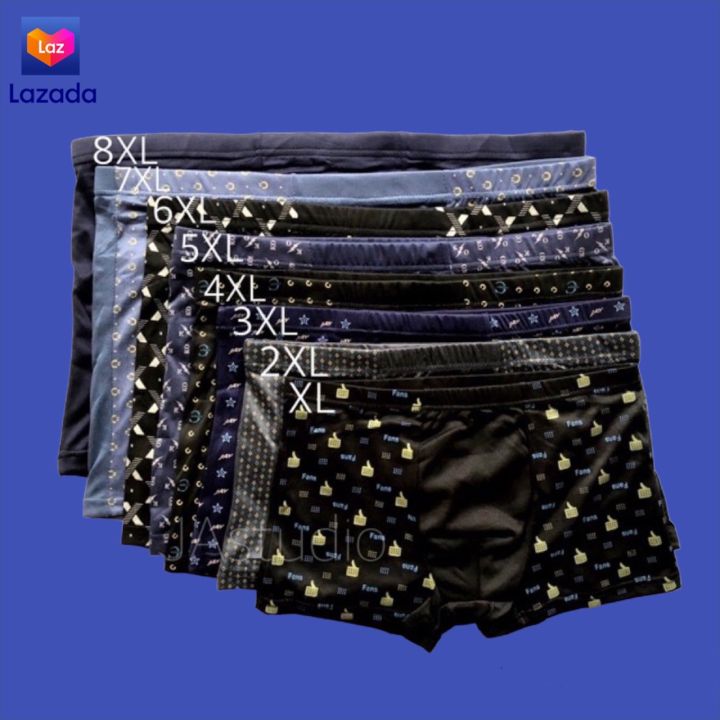กางเกงในผ้าไมโคร บ๊อกเซอร์ Boxer XL-8XL | Lazada.co.th