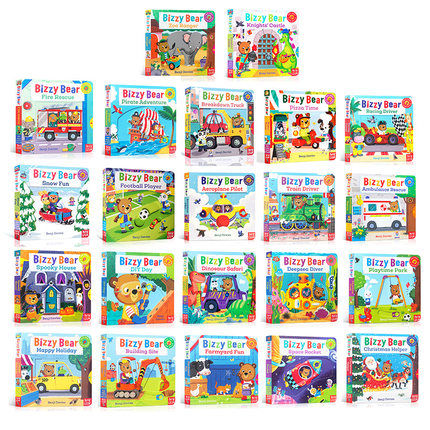 【SG Seller】Bizzy Bear Busy bear Busy book Children English Story board ...