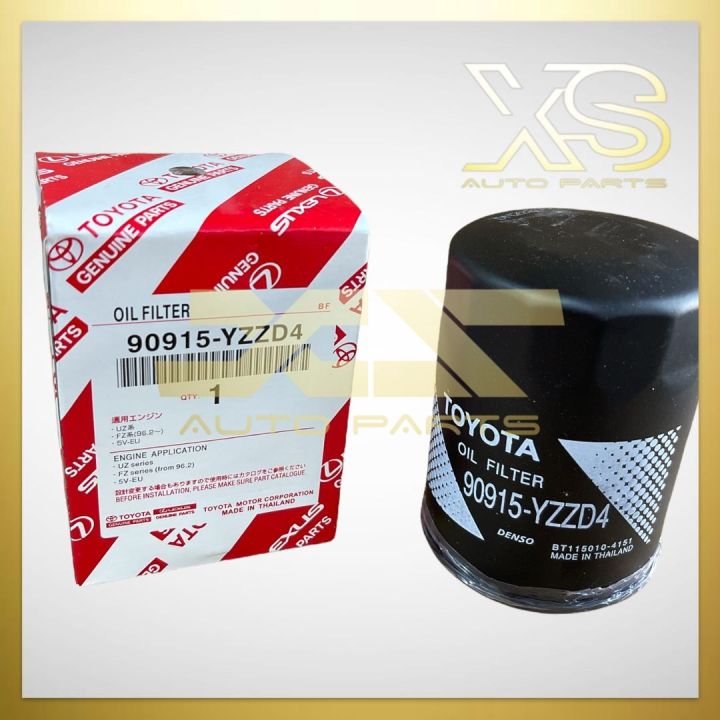 ORIGINAL Toyota Oil Filter 90915-YZZD4-Hilux/ Innova/ Hiace/ Estima ...