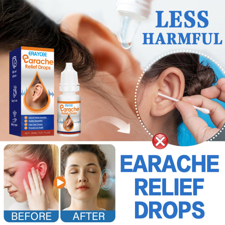30ML Tinnitus liquid Ear Drops Treatment Original Ear Pain Liquid For ...