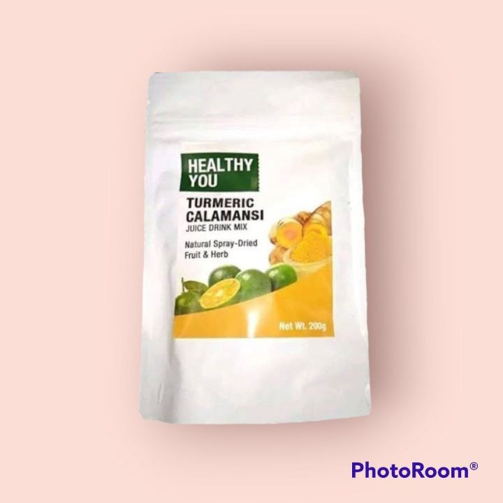 TURMERIC CALAMANSI JUICE DRINK MIX NATURAL SPRAY DRIED FRUIT & HERB ...