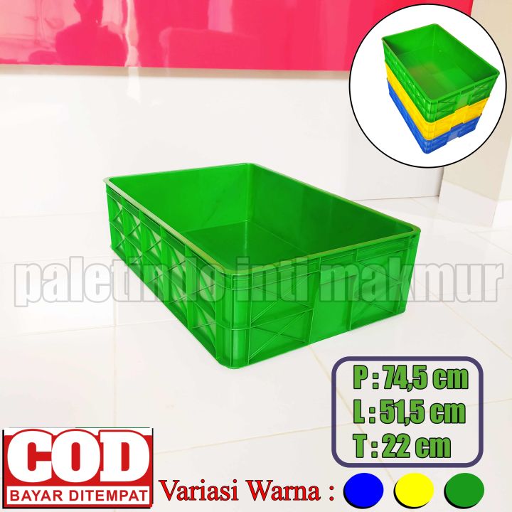 Box Kolam Penangkaran Ikan / Kura Tipe 7022 Ukuran 74,5 x 51,5 x 22 Cm ...