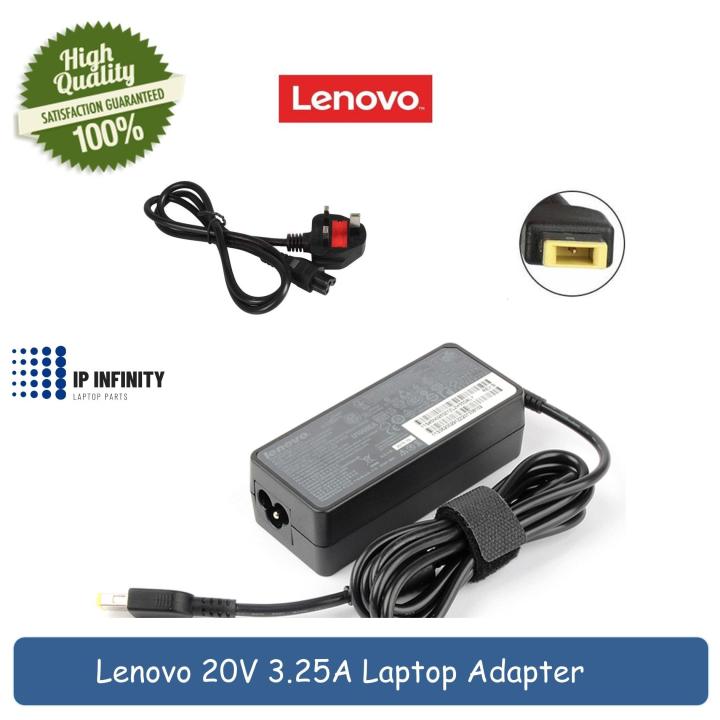 Lenovo 20V 3.25A ThinkPad X270 model 20HN001S Laptop Power Adapter ...