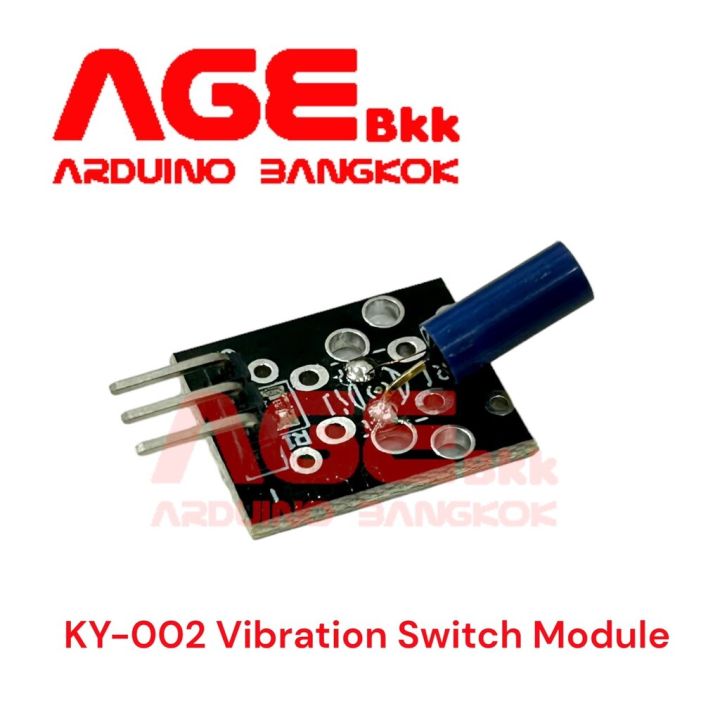 KY-002 โมดูลตรวจจับการสั่น Vibration Switch Module | Lazada.co.th