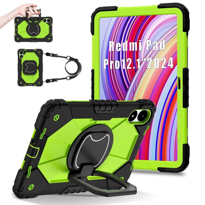 For Xiaomi Redmi Pad Pro 2024 5G 12.1 inch Case Shockproof Silicon PC ...
