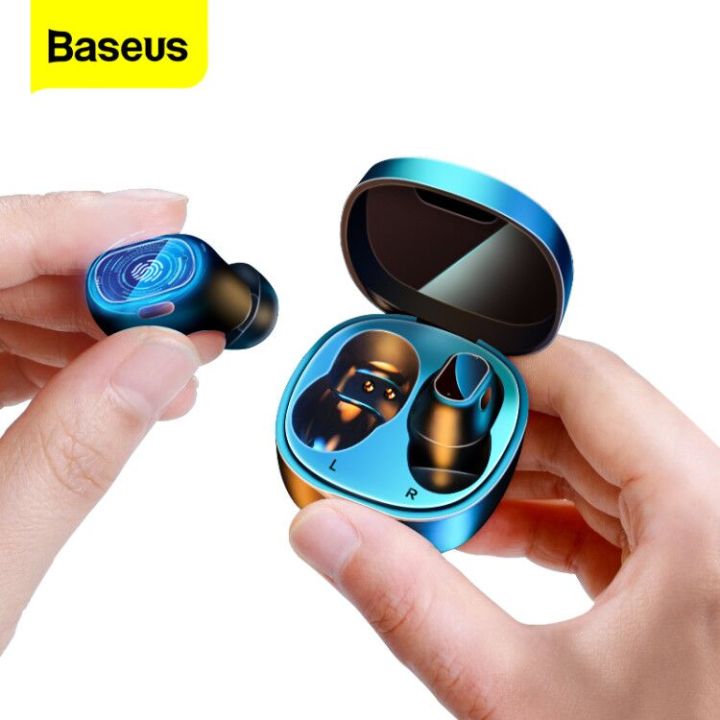 Baseus Bluetooth WM01 5.3 Earpbuds Smart Noise Canceling In-ear Headset ...