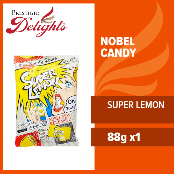 Nobel Super Lemon Candy 88g | Lazada Singapore