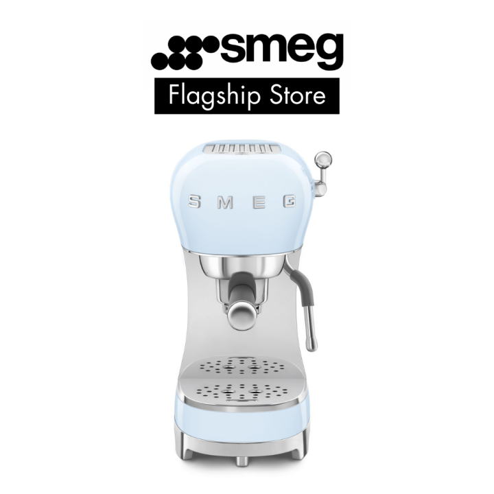 SMEG Espresso Coffee Machine with Steam Wand - Available in 5 Colors ...