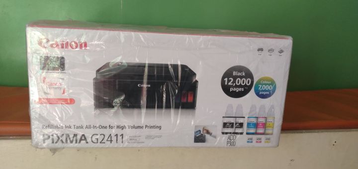 CANON PIXMA G2411 MULTIFUNCTION PRINTER | Lazada PH