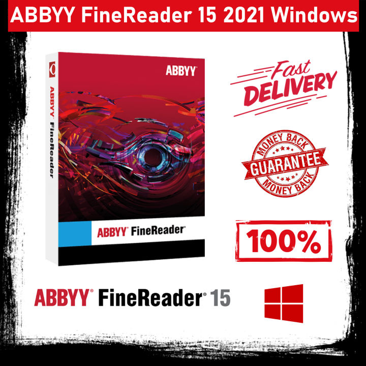 ABBYY FineReader Corporate 15 Latest 2021 Lifetime For Windows | Lazada