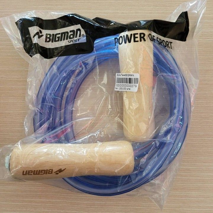 เชือกกระโดดนักมวย BIGMAN แบบใส ด้ามจับใหญ่ถนัดมือ | Lazada.co.th
