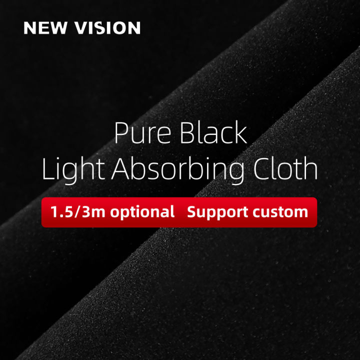 AMBITFUL Pure Black Light Absorbing Cloth Small Product Shooting Pure ...