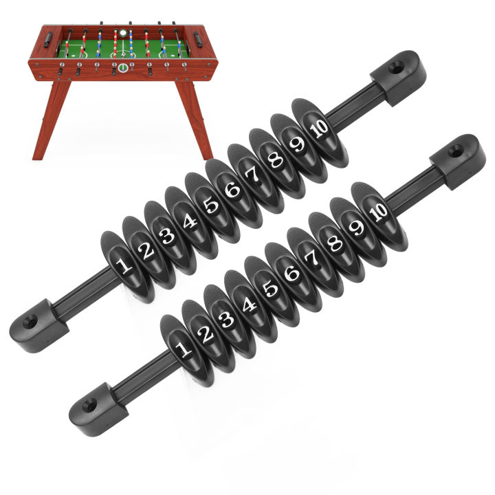 Hozee Foosball Score Keepers Portable 10 Numbers Foosball Score Counter ...