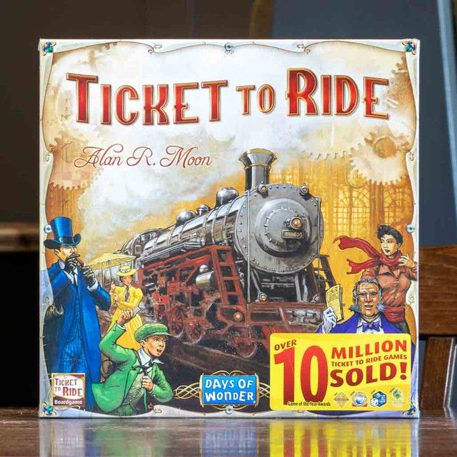 【Ready Stock】Board Game Ticket to Ride - US Edition Family Games Toys ...