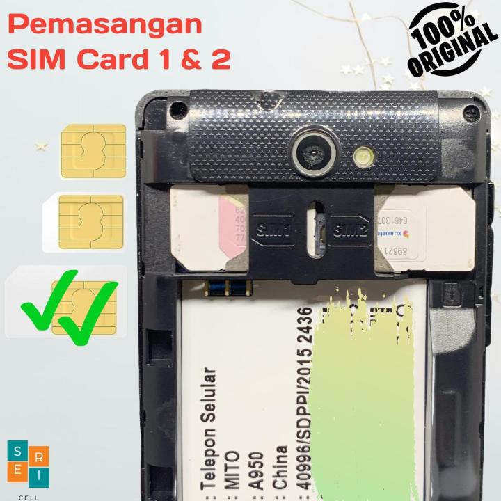Hp Mito Android A950 Promo Murah Cuci Handphone Feature Phones | Lazada ...