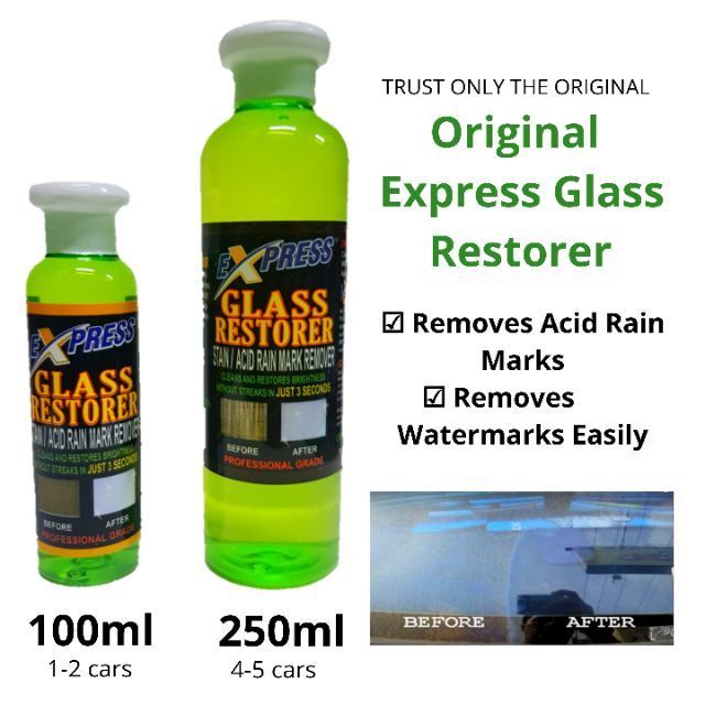[COD] Original Concentrated Express Glass Restorer Acid Rain and ...