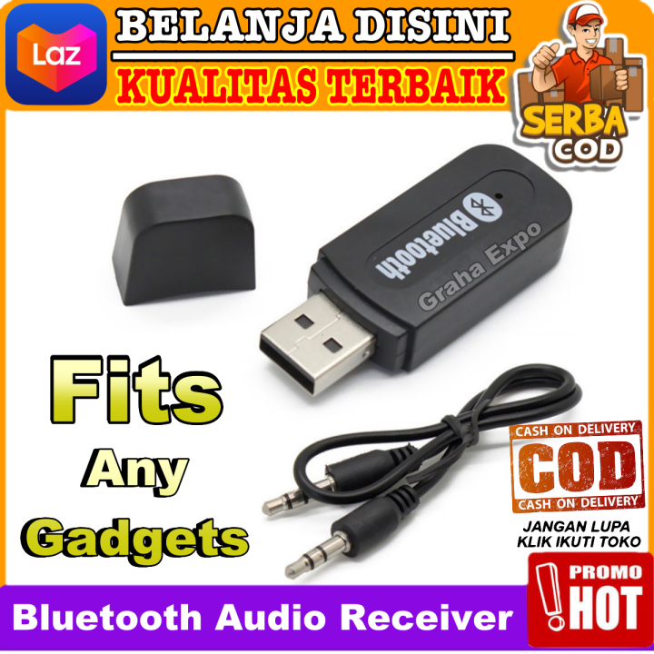 Bluetooth Audio Music Receiver ke Speaker / Head Unit Mobil | Lazada ...