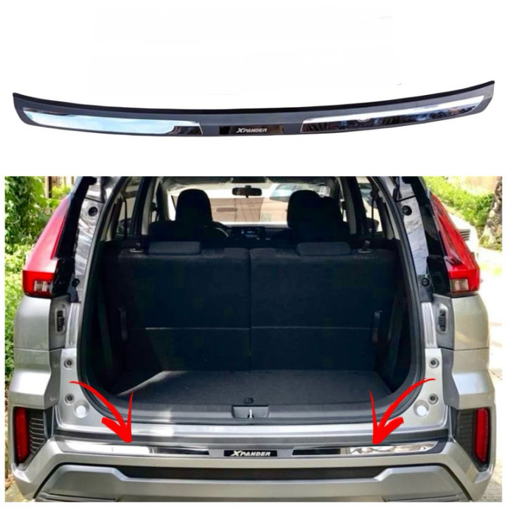 Cod Mitsubishi Xpander Gls Glx Cross 2023 2024 Rear Stepsill Anti Scratch Lazada Ph