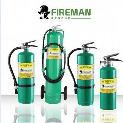 ถังดับเพลิงชนิดน้ำยาเหลวระเหย BF2000 ดับไฟประเภท ABC ยี่ห้อ FIREMAN | Lazada.co.th