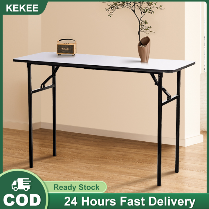KEKEE Folding Table No Installation Required Study Table Writing Table ...