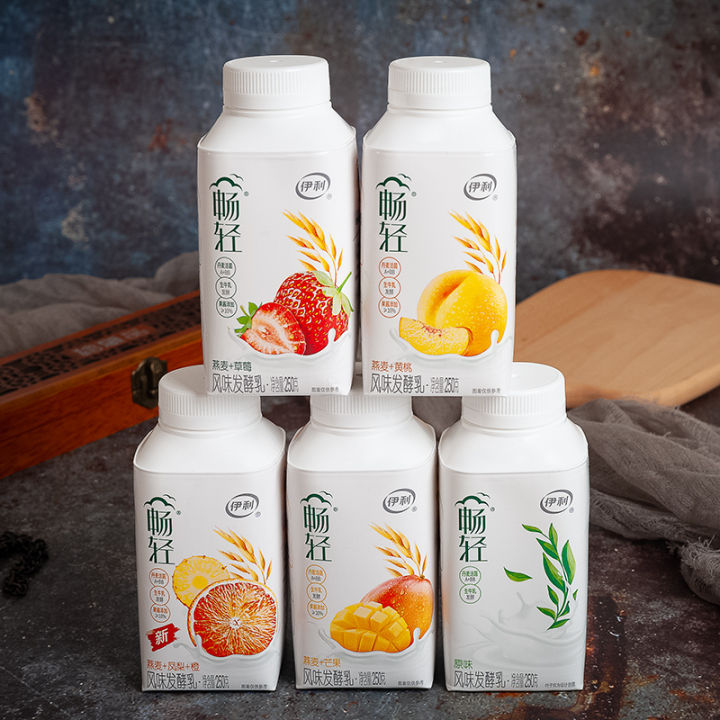 Yili Chang Light Yogurt Flavor Probiotic Fermented Milk Children's ...