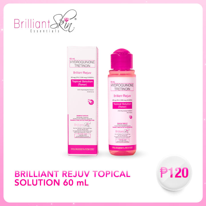 Rejuvenating Facial Toner with Hydro and Treti 60ml Brilliant Skin ...