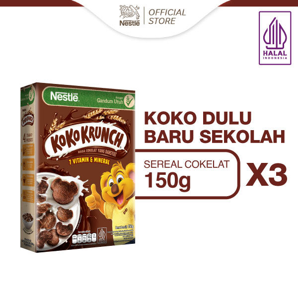 [Paket isi 2] Nestle KOKO KRUNCH Cereal - Chocolate 150g | Lazada Indonesia