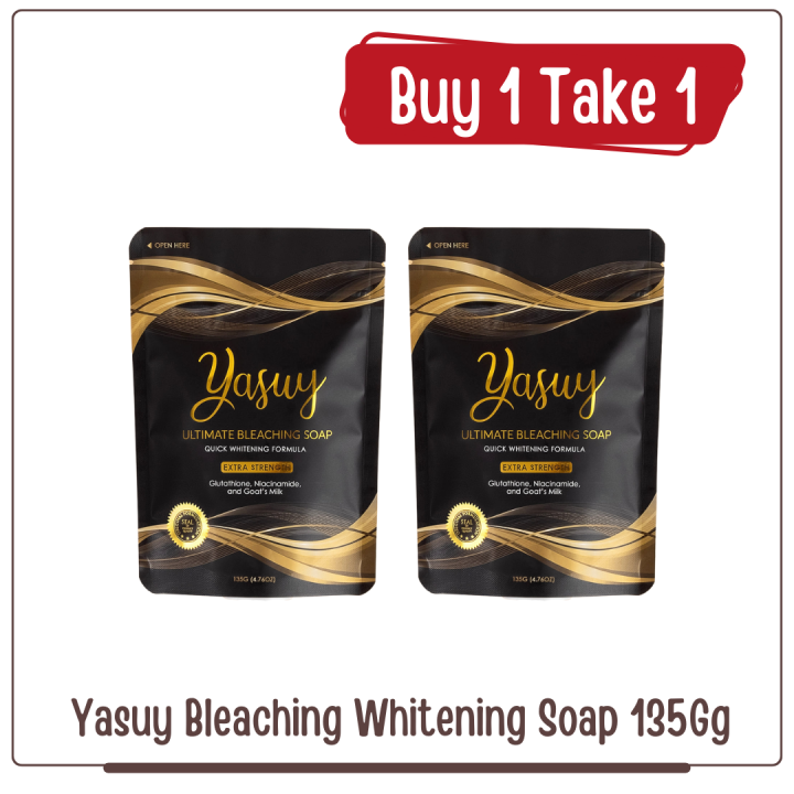 Yasuy Ultimate Whitening Bleaching Soap 135g BUY1TAKE1 | Lazada PH