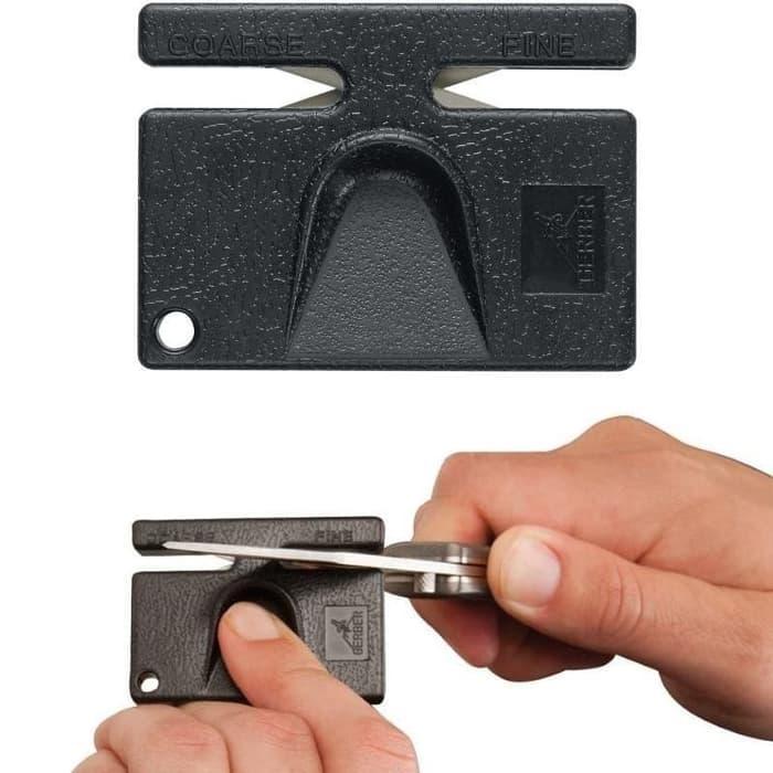 Asahan Pengasah Pisau Gerber Mini Portable Knife Sharpener Ceramic ...
