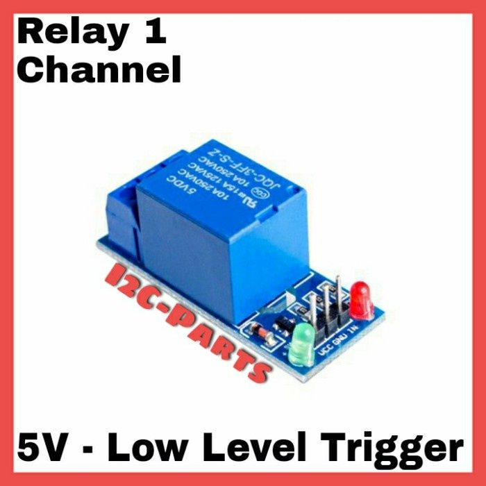 5v Relay 1 Channel Module For Arduino STM32 Raspy Low Level Trigger ...