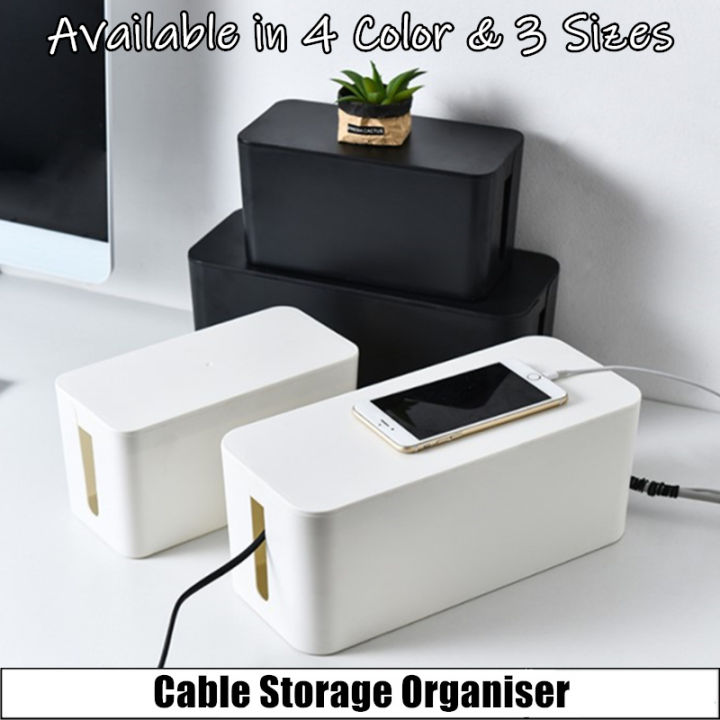 Cable Storage Organiser / Socket Box / Cable Management Box | Lazada ...