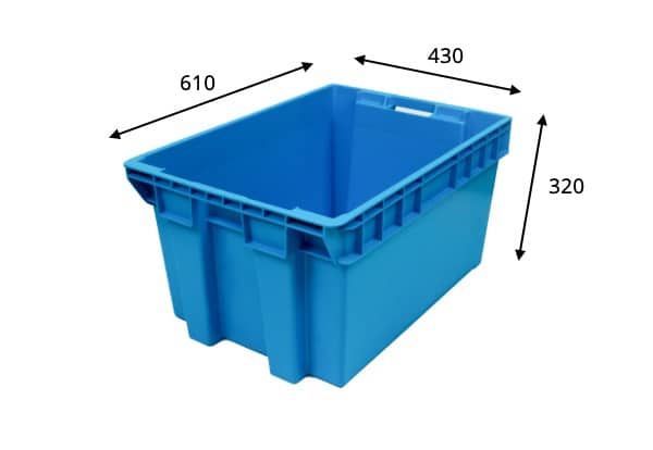 +Industrial Container Plastic 58 Liters Made in Malaysia | Lazada