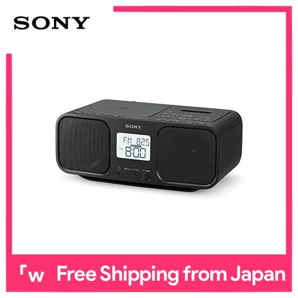 SONY CD radio cassette recorder CFD-S401: FM / AM / FM wide corresponding large-sized liquid ...