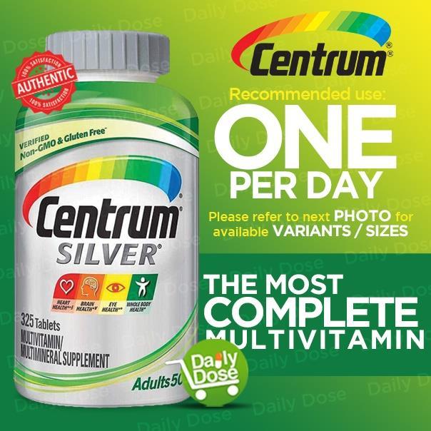 Centrum Silver Multivitamins | Lazada PH