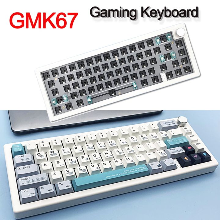 GMK67 TESTER68 Hot Swappable Mechanical Keyboard Gasket Kit Bluetooth 2 ...