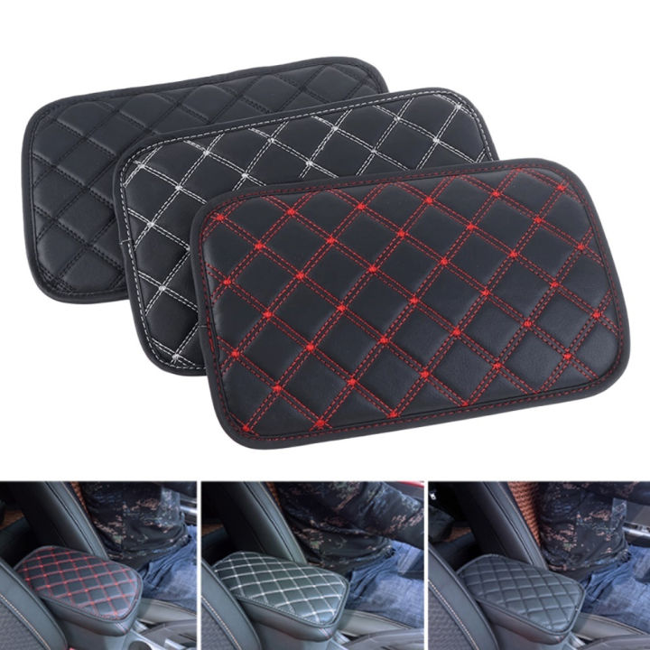 Car Armrest Leather Pad Hand Cushion Waterproof Armrest Pillow Mat Car ...