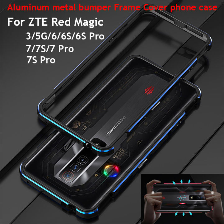 Metal Frame color Case For ZTE Red Magic 7 Pro 7S Pro casing Red Magic ...