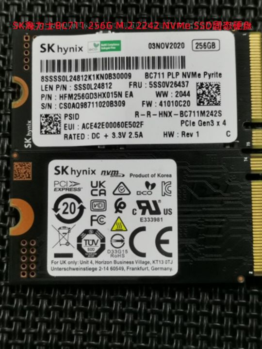 SK Hynix BC 711 128g/256g/512g m.2 2242 PCIe NVME SSD solid state drive ...