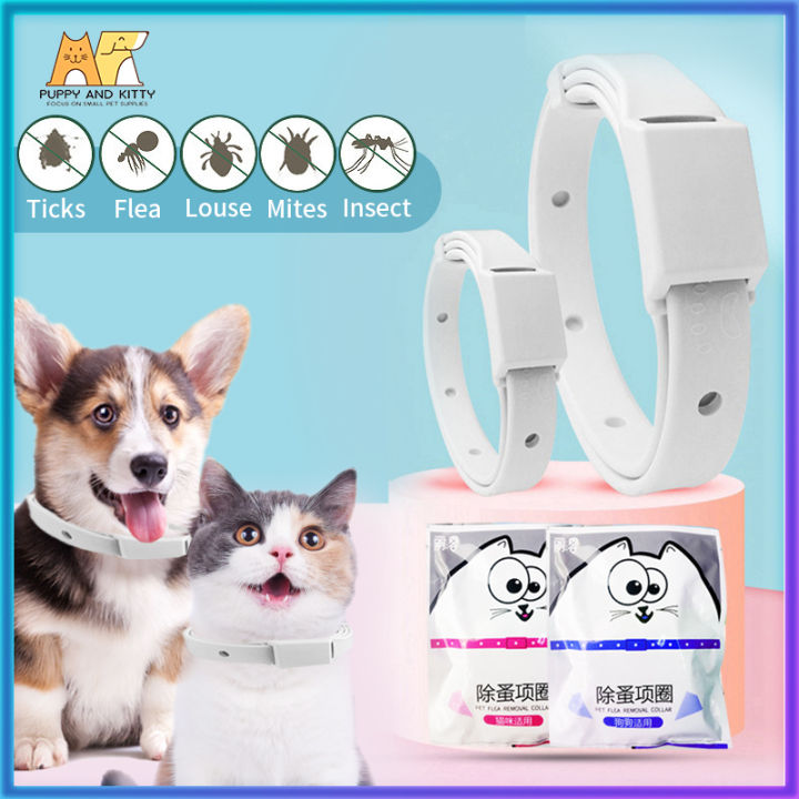 Pets flea and tick collar dog cat collar adjustable anti tick collar ...