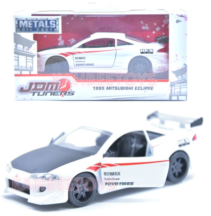 JADA JDM TUNERS 1:32 1995 MITSUBISHI ECLIPSE DIECAST | Lazada
